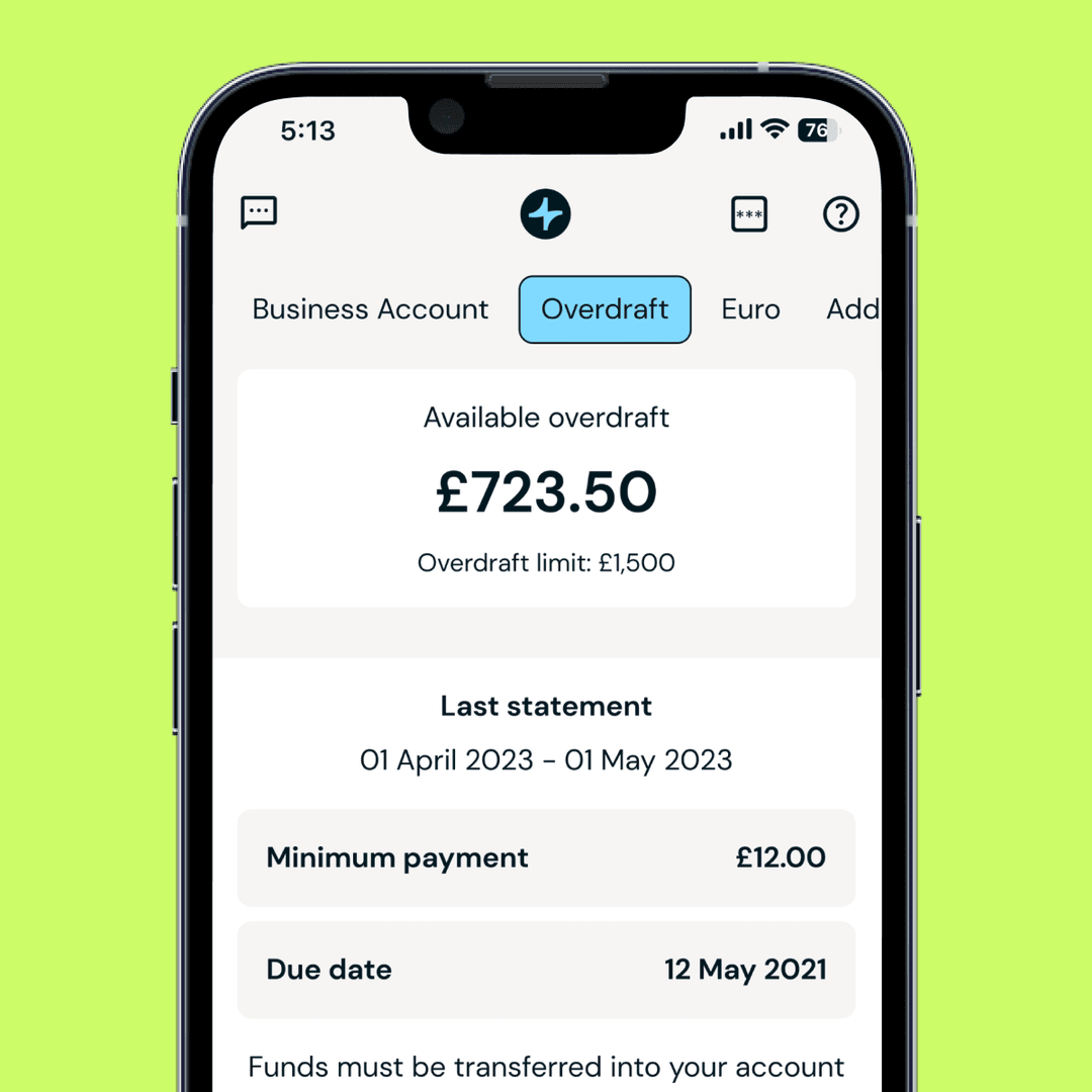 How much does an overdraft cost?