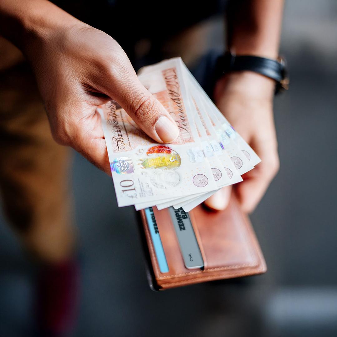 Pay in cash at any of the UK's 11,500 Post Offices